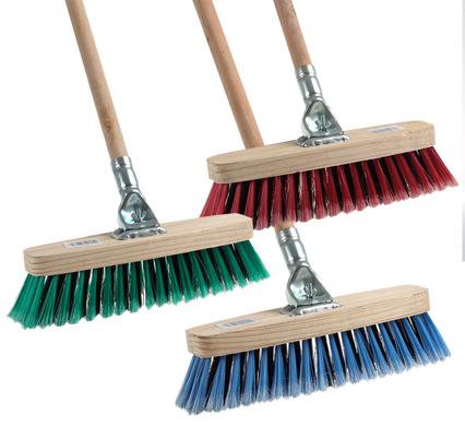 Wood Handle Broom 1.2m with Wooden Back | Avenu.co.za