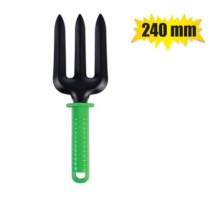 Heavy Duty Gardening Hand Tool, 3 Prong Hand Garden Fork for Weeding ...