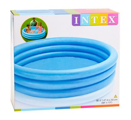 Intex Crystal Blue Blow Up Pool 1.47 meter Diameter x 33cm | Avenu.co.za